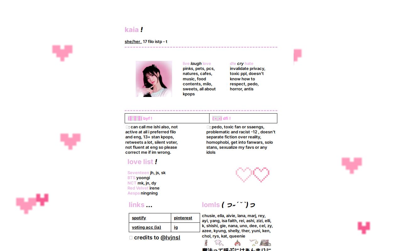 let's know about user fairyhannn